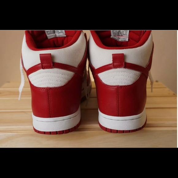 Nike | Shoes | Nike Dunk High Chicago Varsity Red | Poshmark
